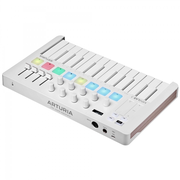 Arturia Minilab V3 Alpine W Teclado Controlador Midi Usb 25 Teclas E